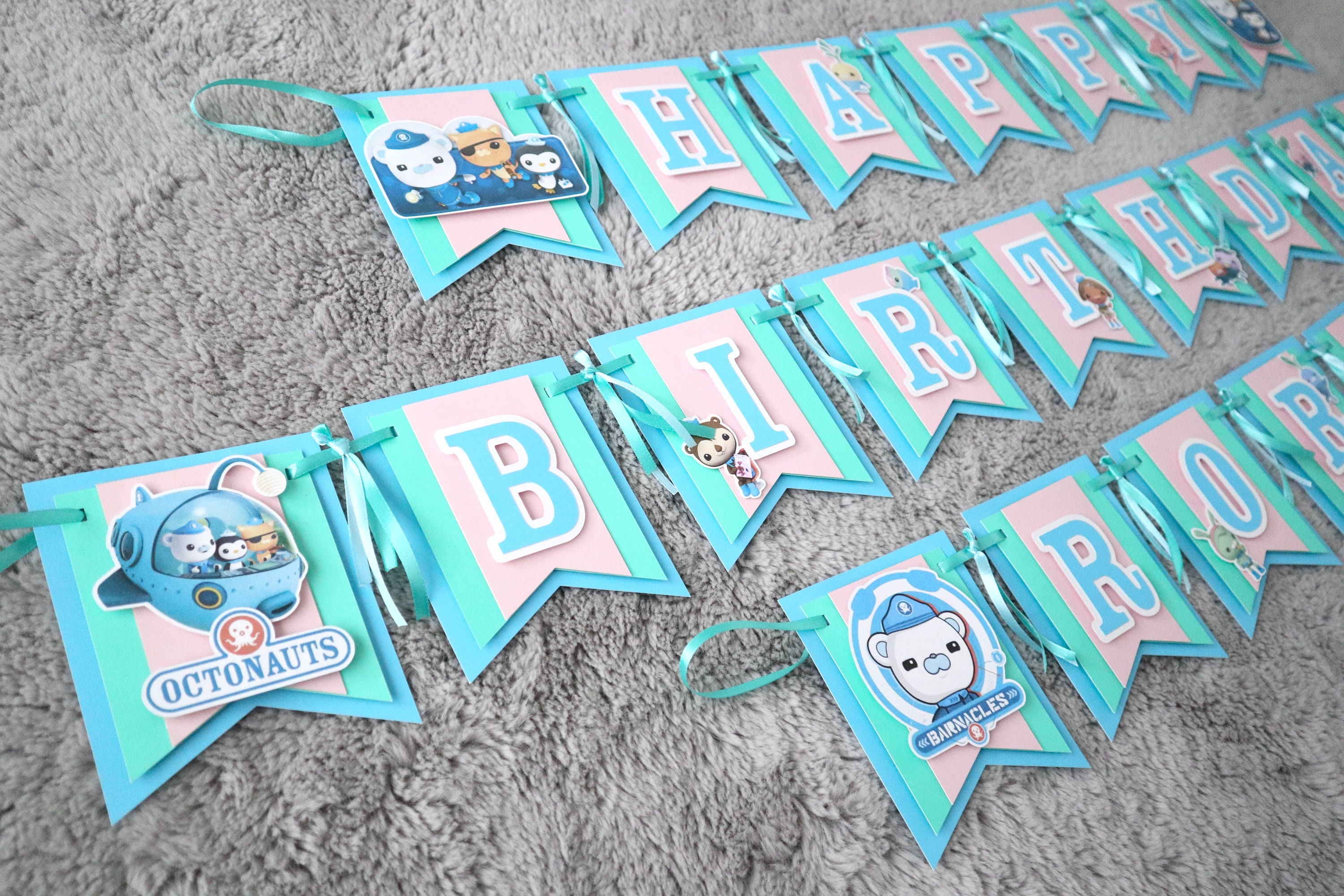 The Octonauts Inspired Birthday Banner | Etsy