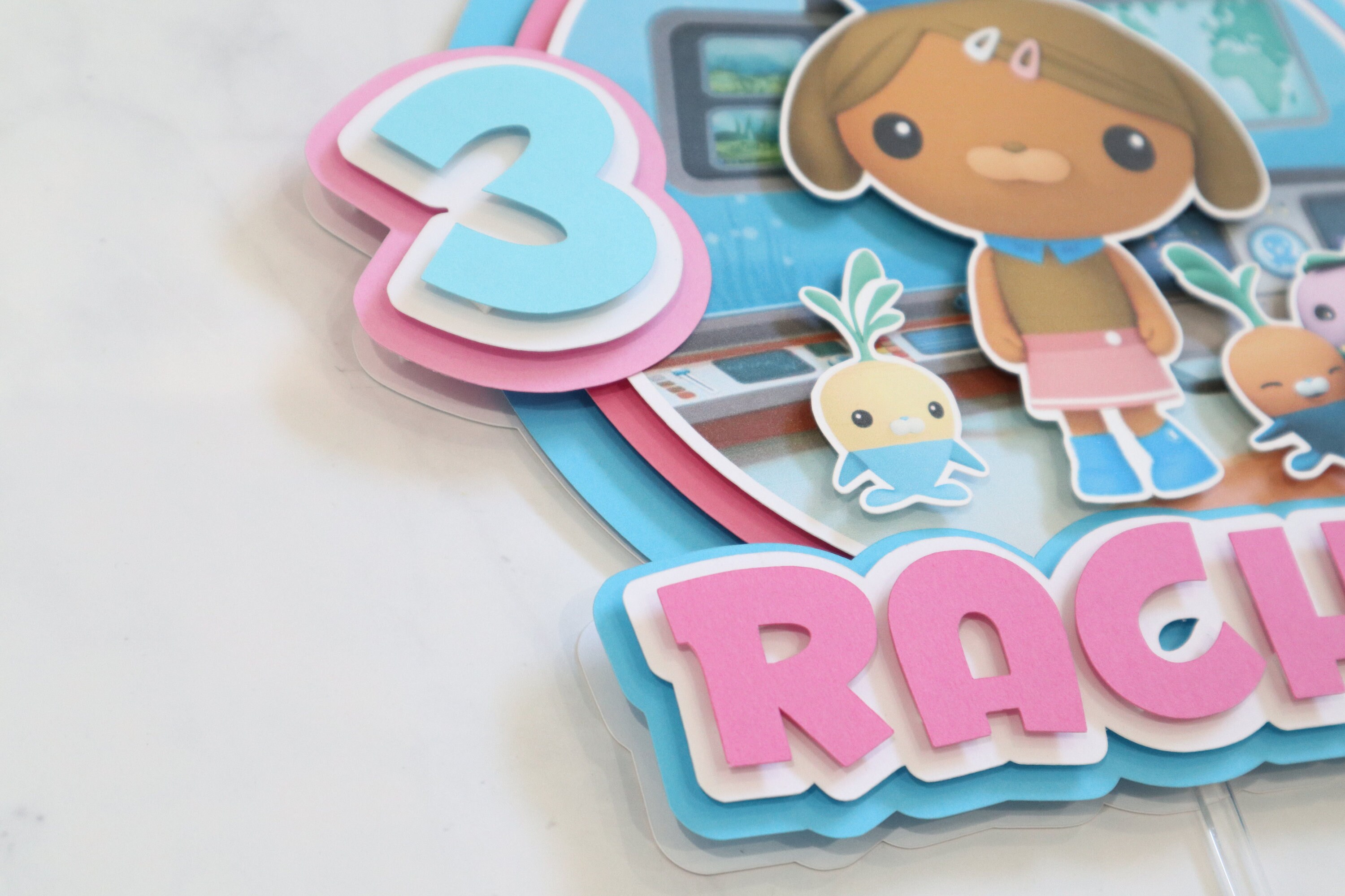 The Octonauts Inspired Cake Topper - Etsy