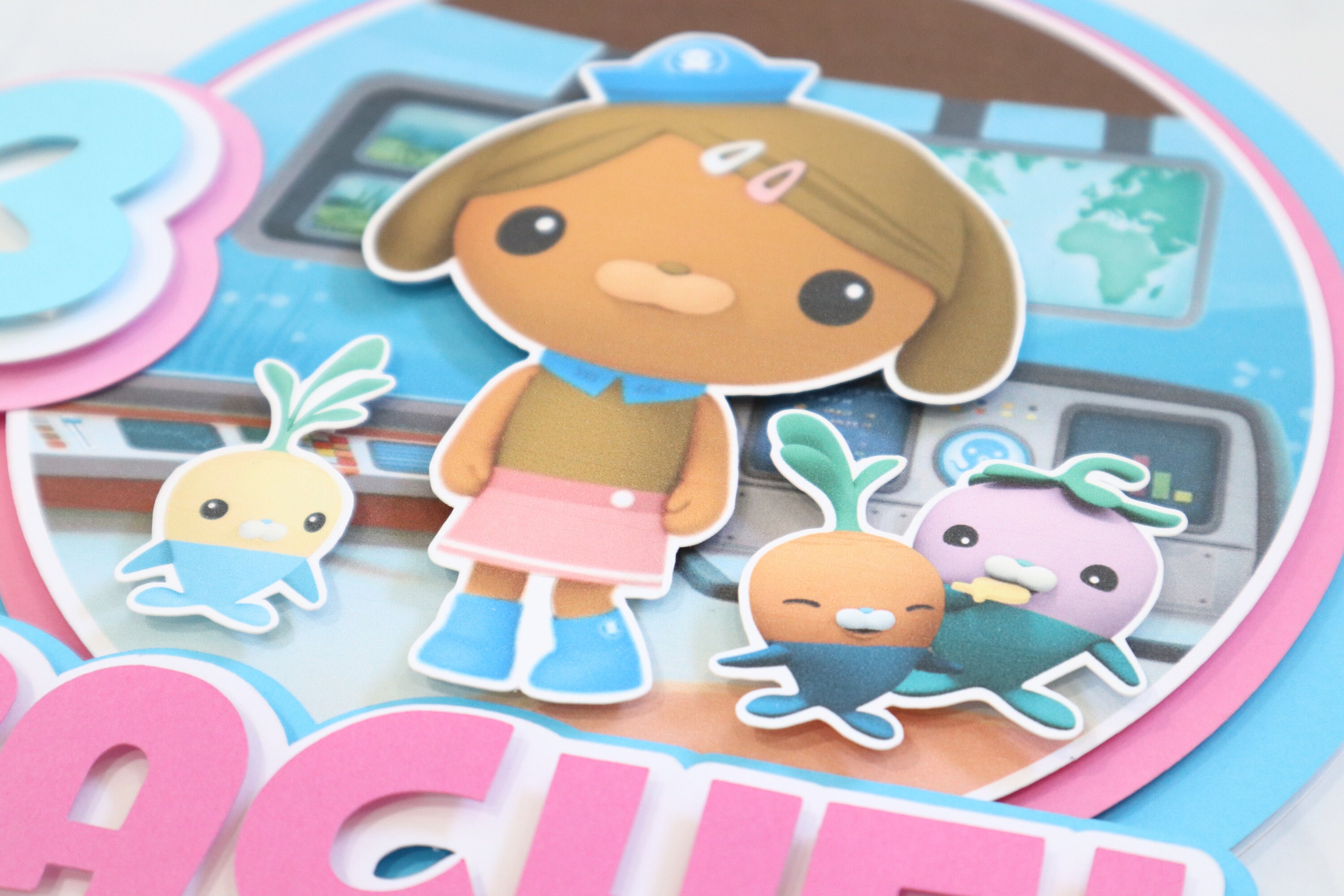 The Octonauts Inspired Cake Topper - Etsy