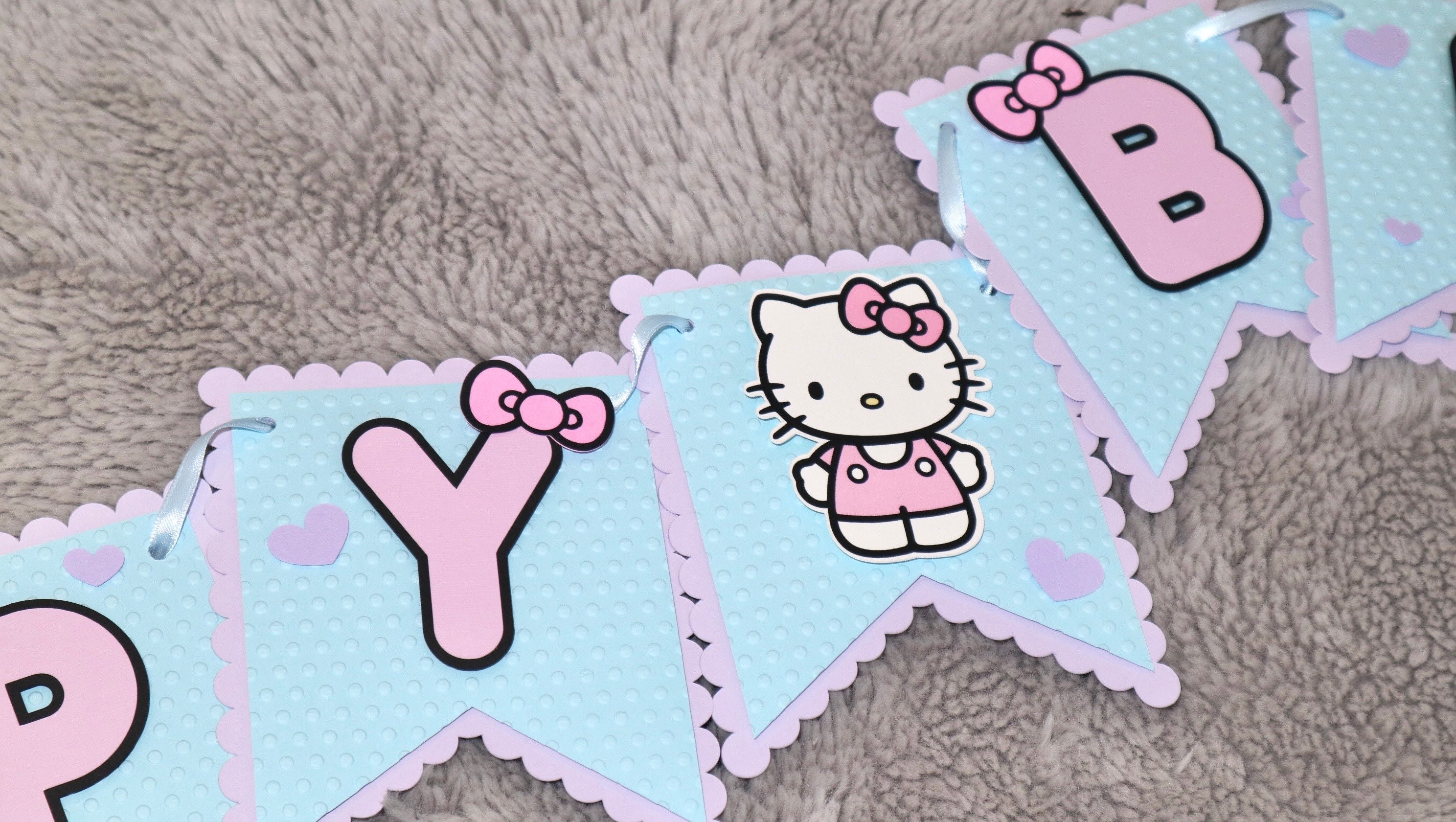 Hello Kitty Happy Birthday Banner Printable