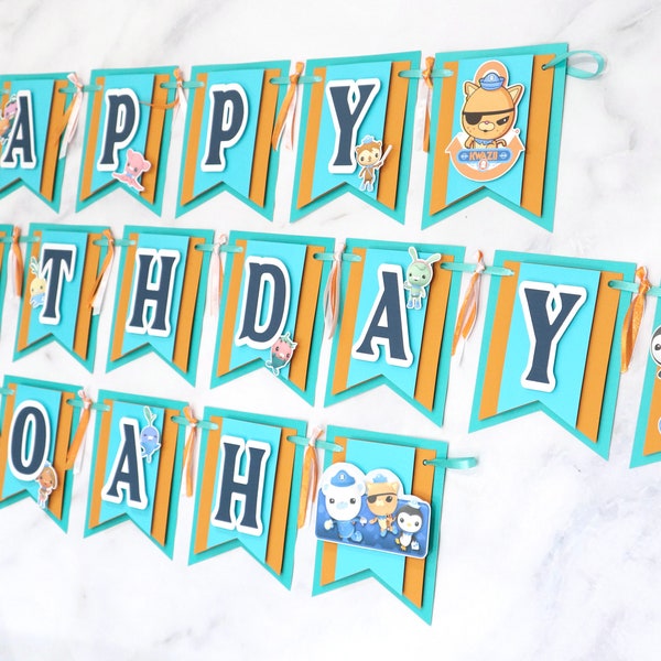 Octonauts Birthday Banner - Etsy