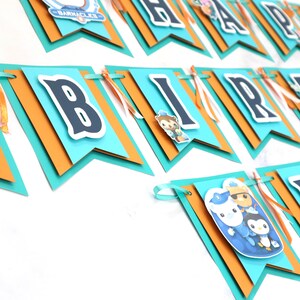 The Octonauts Inspired Birthday Banner - Etsy