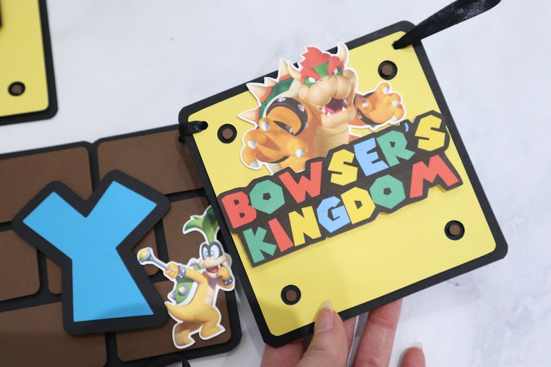 Bowser and the Koopalings Inspired Birthday Banner - Etsy