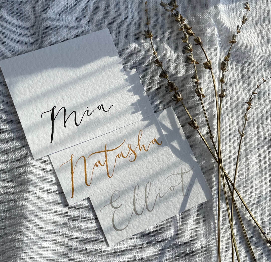 Handwritten Calligraphy Place Names Custom Place Names - Etsy