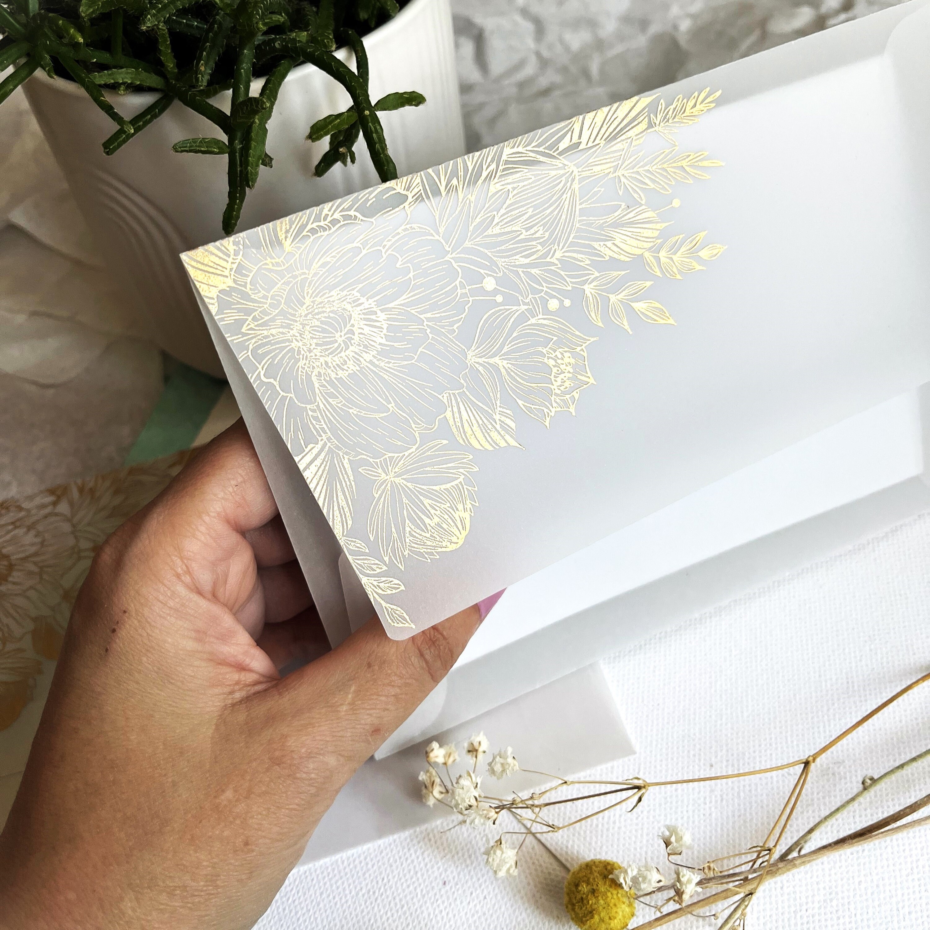 Wedding Envelope/sheer Envelope/wedding Invitation/valentine Envelope ...