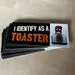 I Identify as A Toaster Bumper Sticker Decal With Flames for Scion Xb ...