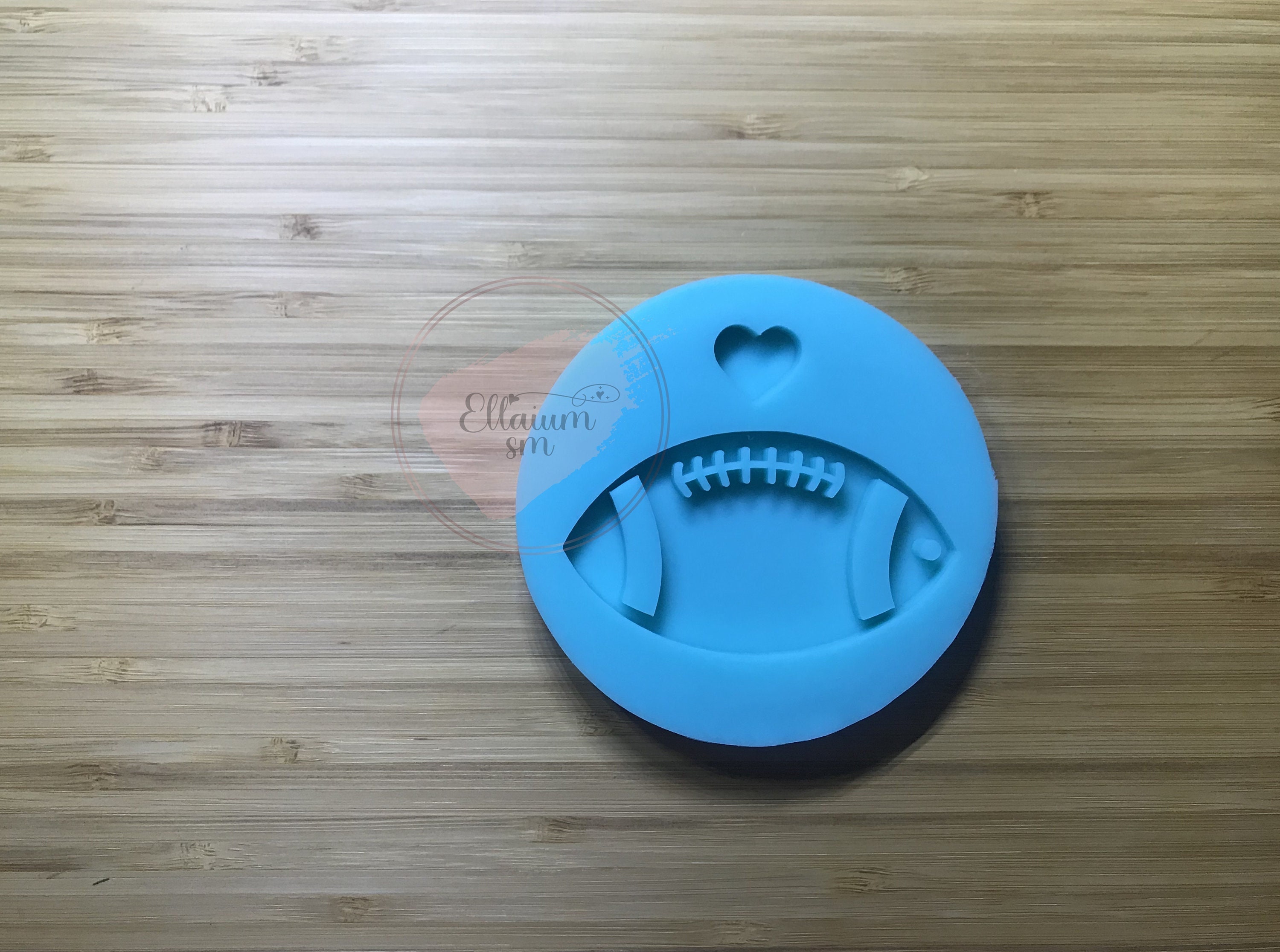 Football Silicone Mold | 3" | Football Mold | Molds for Epoxy/resin ...