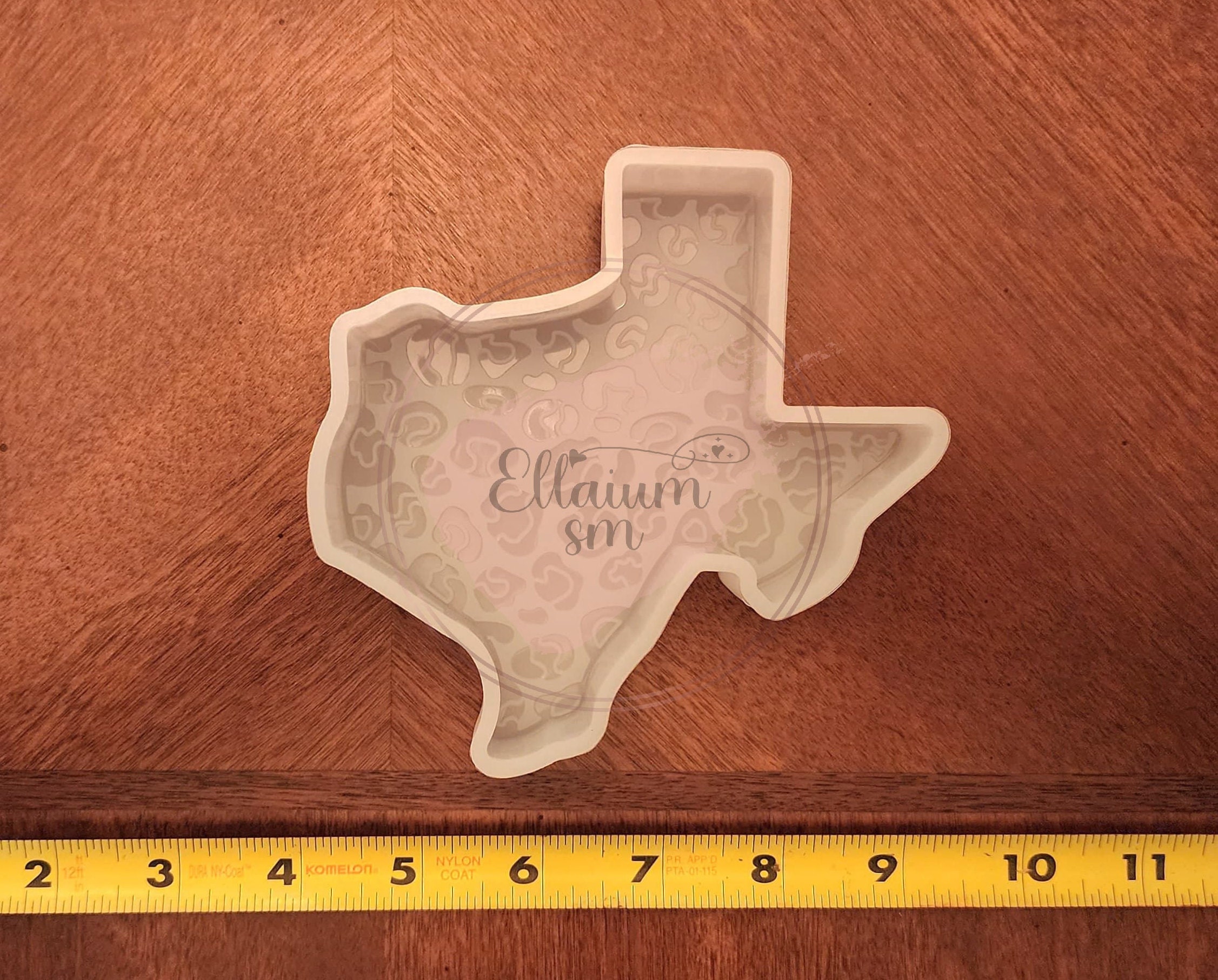 Texas Freshie Mold | 5" X 5" | Texas Mold | Molds for Freshies ...