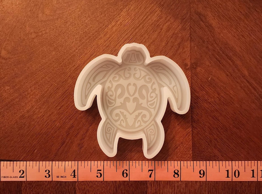 Turtle Freshie Mold | 4" X 4" | Turtle Mold | Molds for Freshies ...