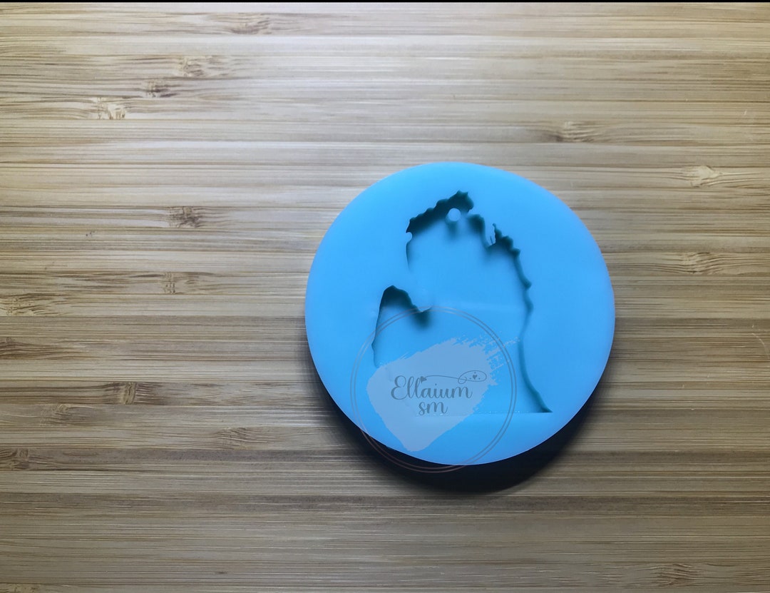 Michigan Silicone Mold | 3" | 2" | Michigan Mold | Molds for Epoxy ...
