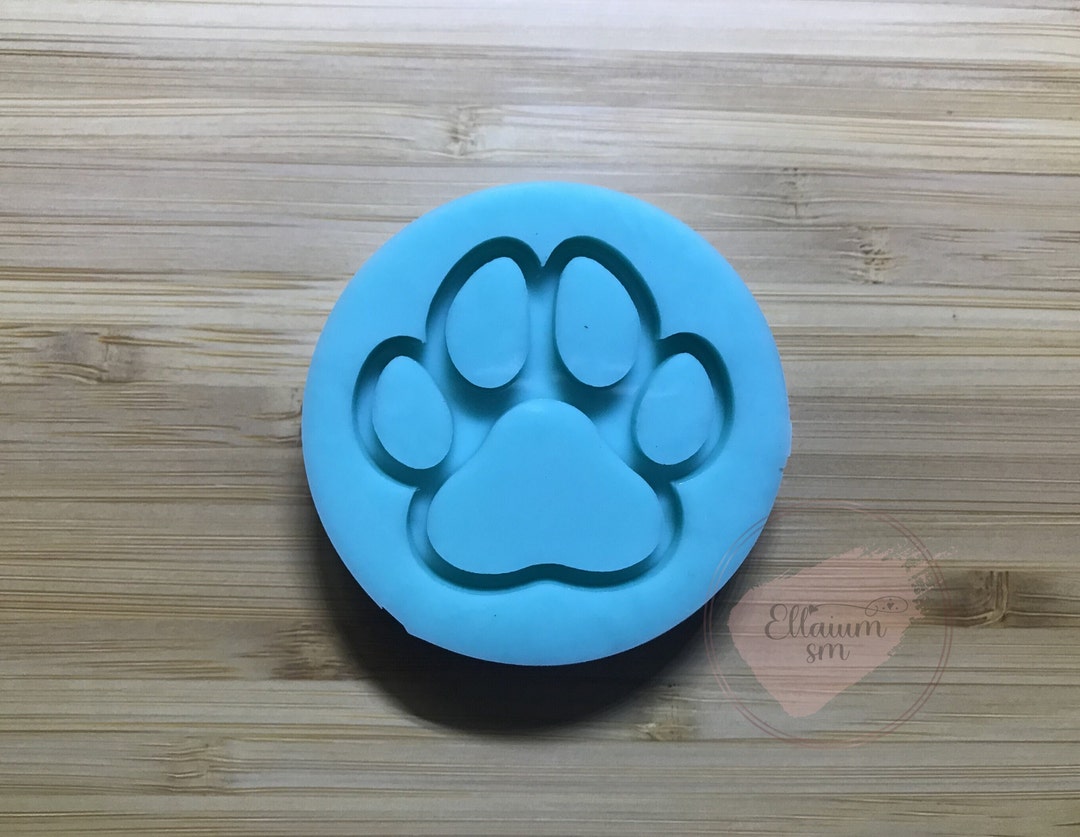 Paw Print Silicone Mold | 2" | Paw Print Mold | Molds for Epoxy/resin ...