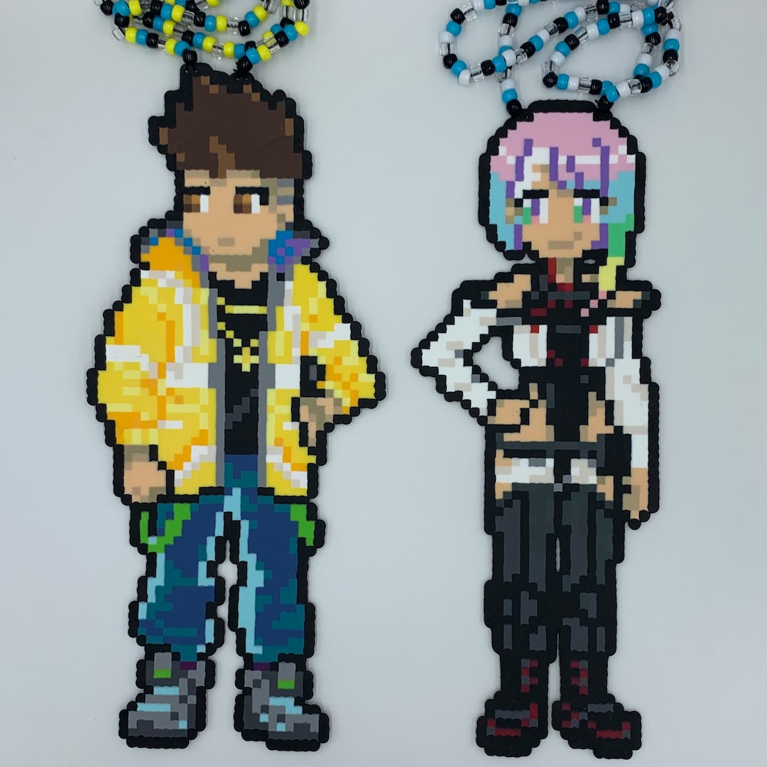 Cyberpunk Edgerunner David Lucy Perler Necklace - Etsy
