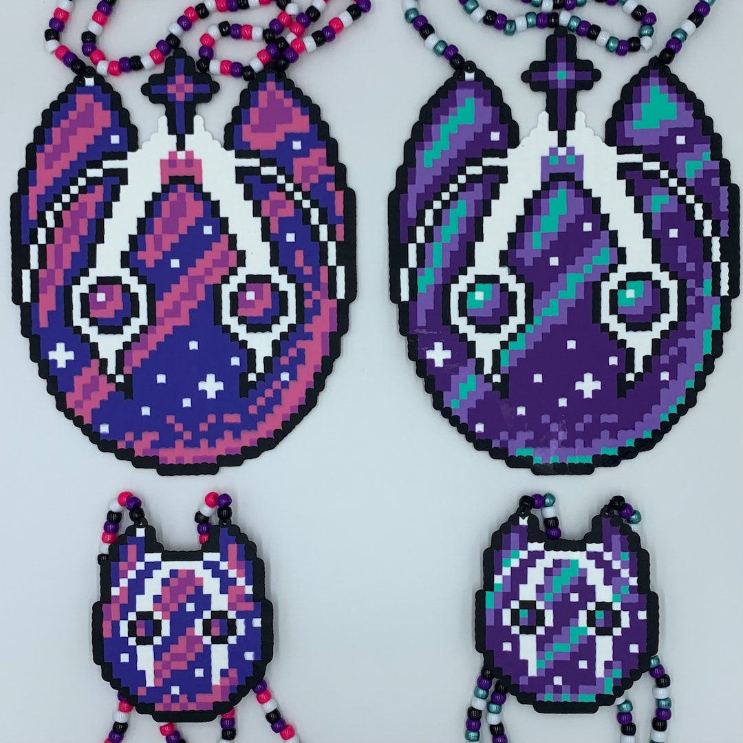 Dabin Perler Necklace - Etsy