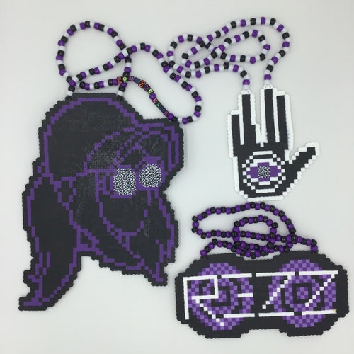 Custom Bass Babe Perler Necklace - Etsy