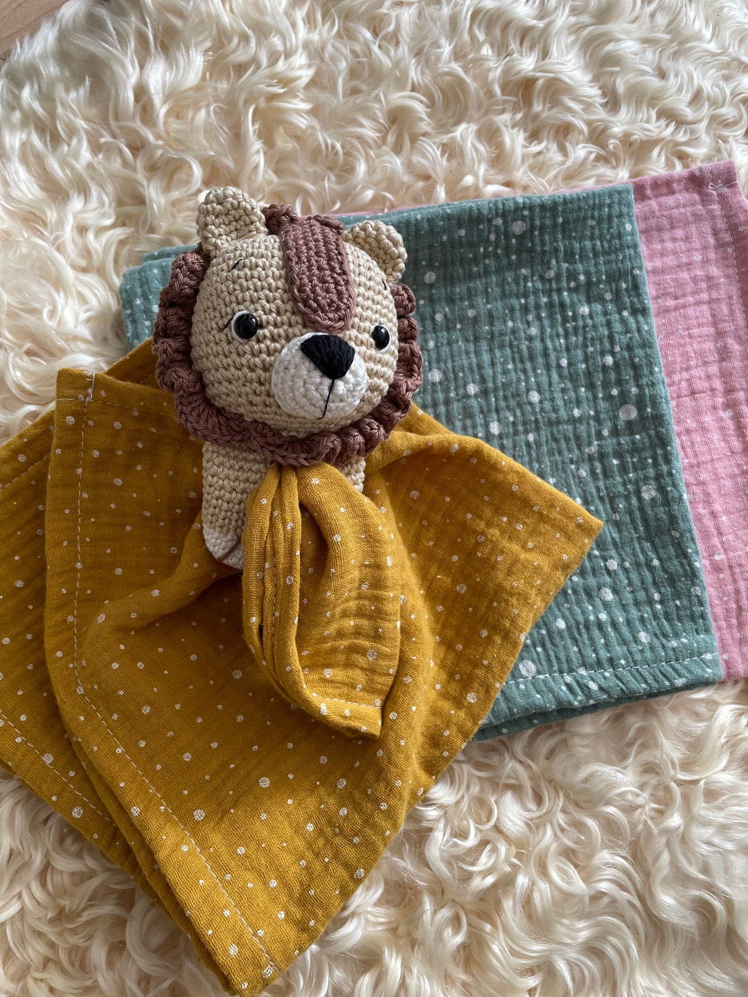 Lion Comfort Blanket, Lion Cuddle Blanket, Lion - Etsy