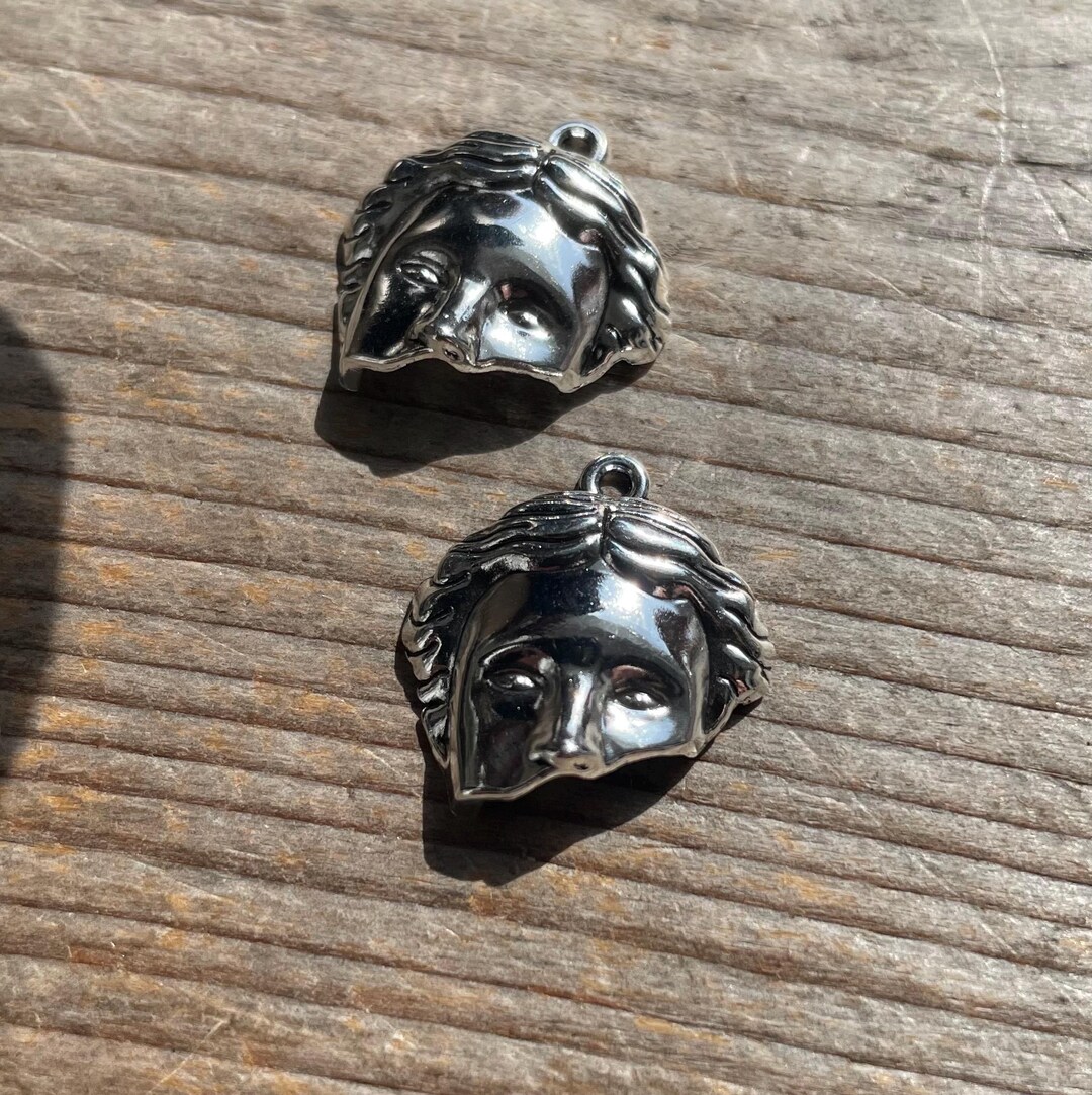 Imperfect Man Head Charm - Etsy