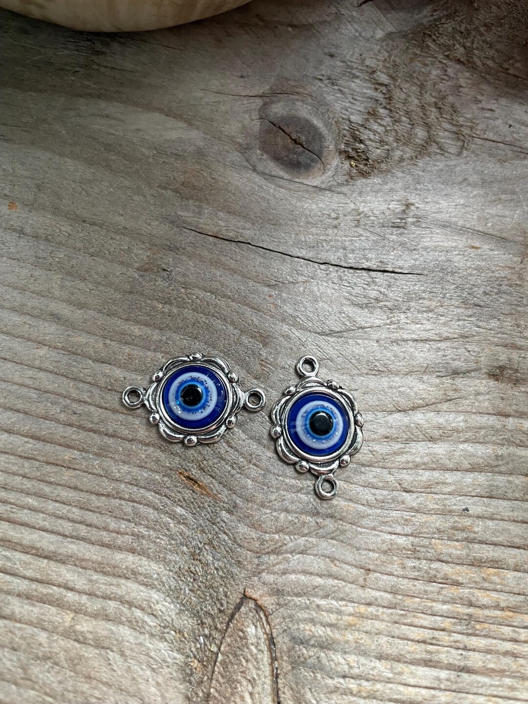 Evil Eye Connectors - Etsy