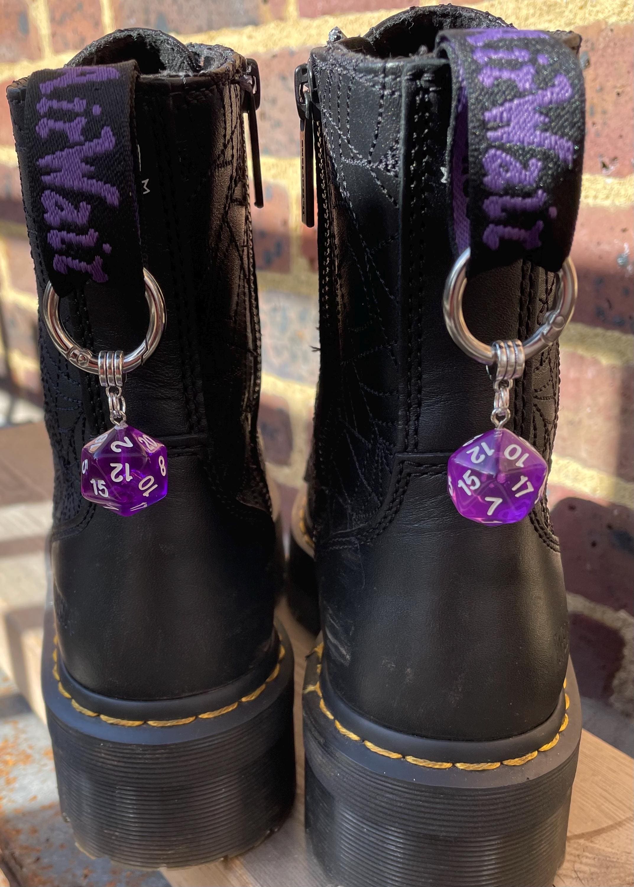 D20 Boot Charm - Etsy