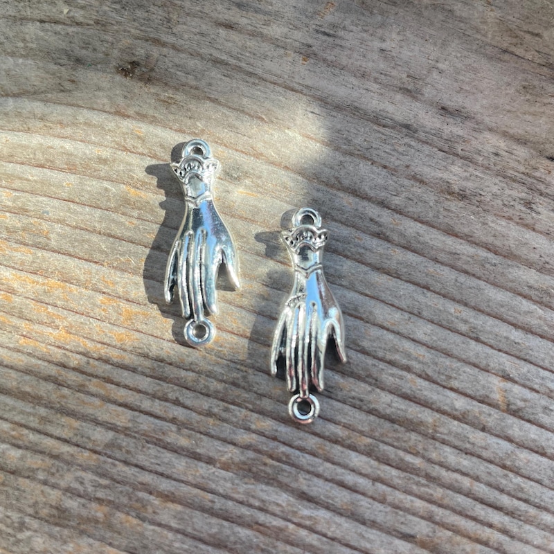 Hand Connector Silver - Etsy UK