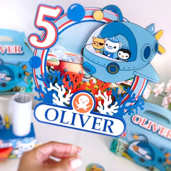 Octonauts Cake Topper - Etsy Australia