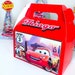 Cars Lunch Box, Cars Birthday Party, Cars Favor Boxes Cars Movie Rayo ...