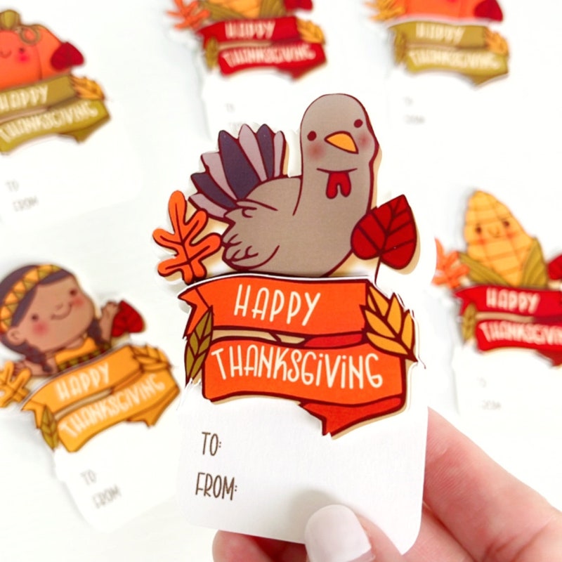 Thanksgiving Tags - Etsy