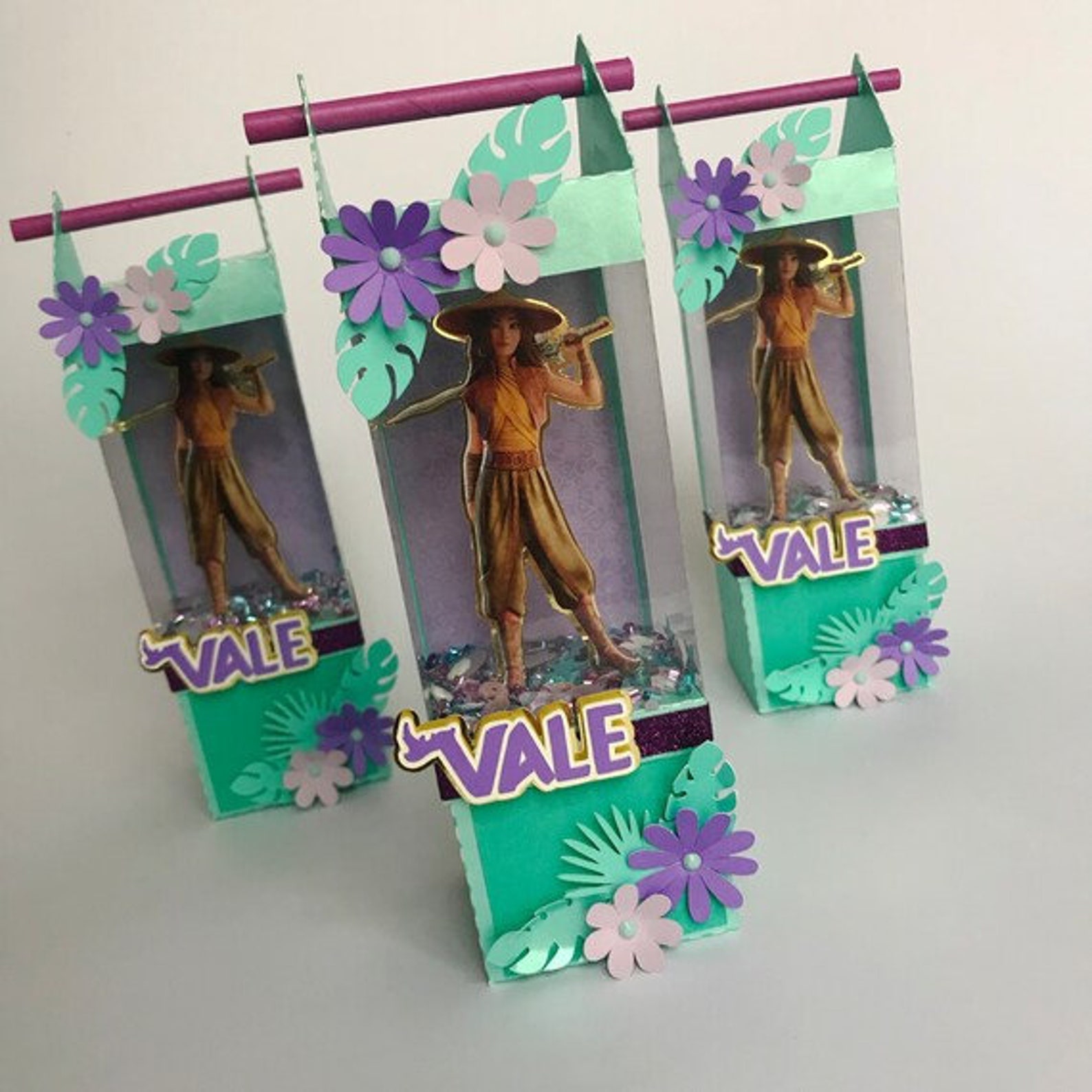 Raya Set Birthday Party Raya and the Last Dragon Favor Boxes - Etsy