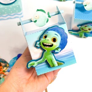 Luca Kit Birthday Party, Luca Favor Box, Kit Luca Party Decorations ...