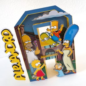 Simpsons Letter 3D the Simpsons, the Simpsons 3D Letter Shaker, the ...