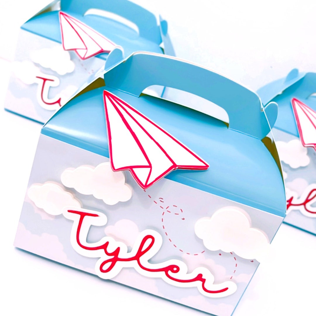 Air Plane Box, Air Plane Birthday Party,air Plane Favor Boxes, Air ...