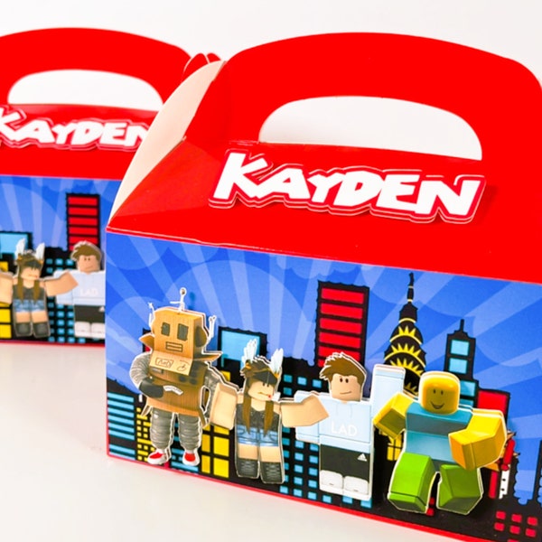 Roblox Lunch Box Kids - Etsy