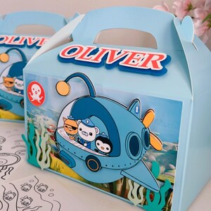 Octonauts Lunch Boxes, Captain Barnacles, Octonauts Party, Octonautas ...