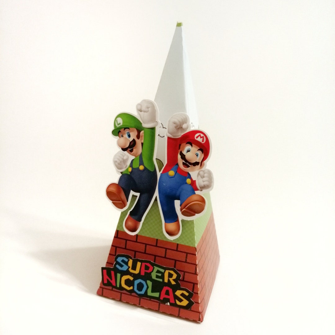 Super Mario Bros, Set Favor Box, Party Box, Super Mario Bros Party - Etsy
