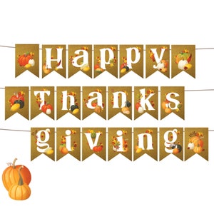 Thanksgiving Digital Banner, Thanksgiving Happy, Thanksgiving Digital ...