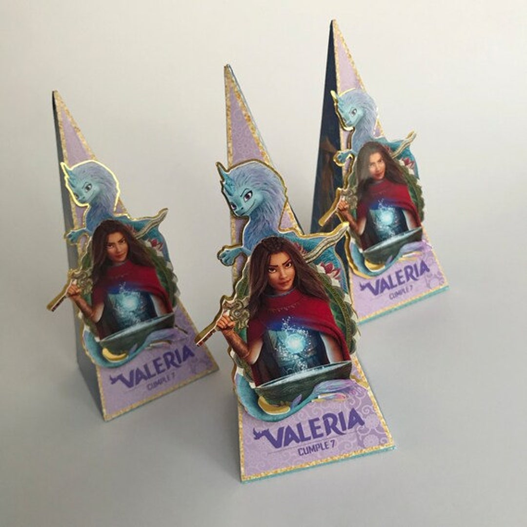 Raya Set Birthday Party Raya and the Last Dragon Favor Boxes - Etsy