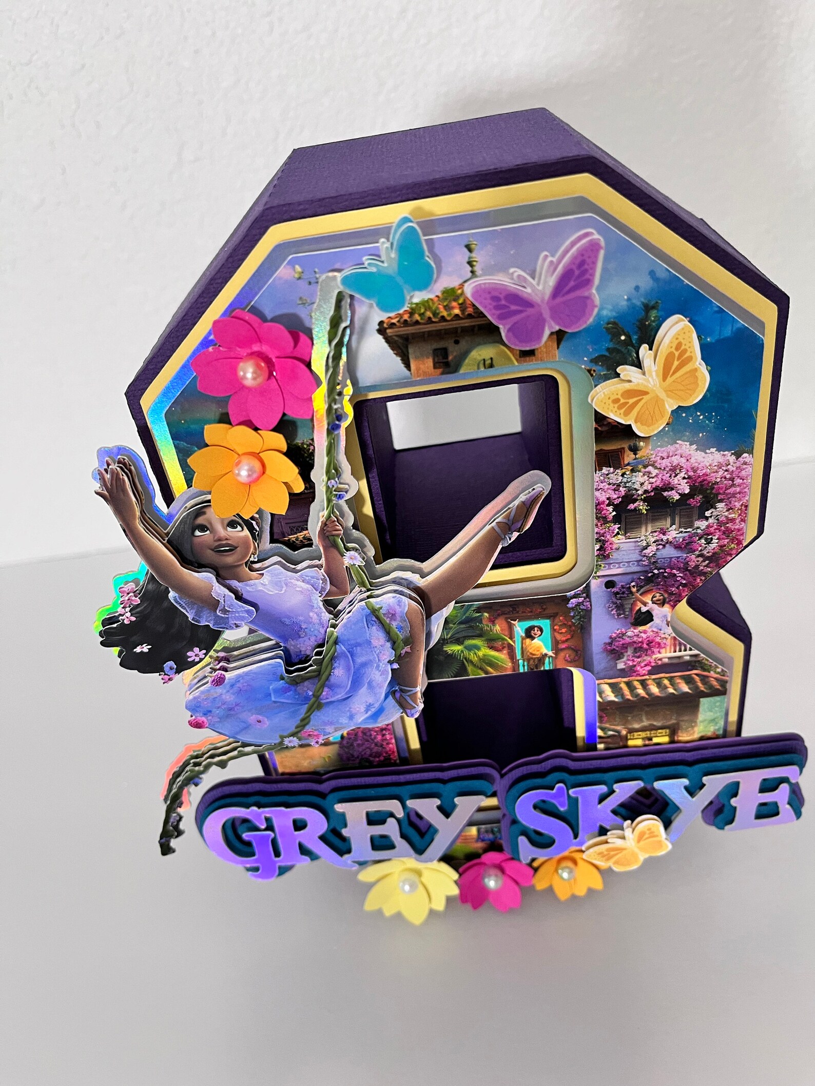 Encanto Number 3D Encanto Party Decorations Number 3D - Etsy