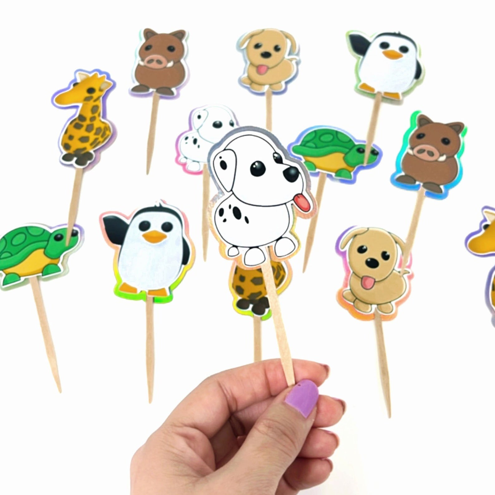 Cupcake Toppers, Adopt Me Roblox Birthday, Adopt Me Roblox Cupcake ...
