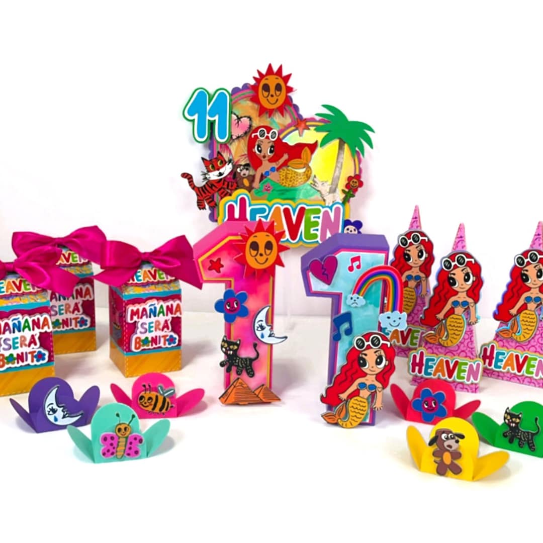 Kit Party Decor Mañana Sera Bonito, Cake Topper, Karol G Birthday ...