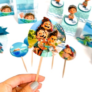 Luca Kit Birthday Party, Luca Favor Box, Kit Luca Party Decorations ...