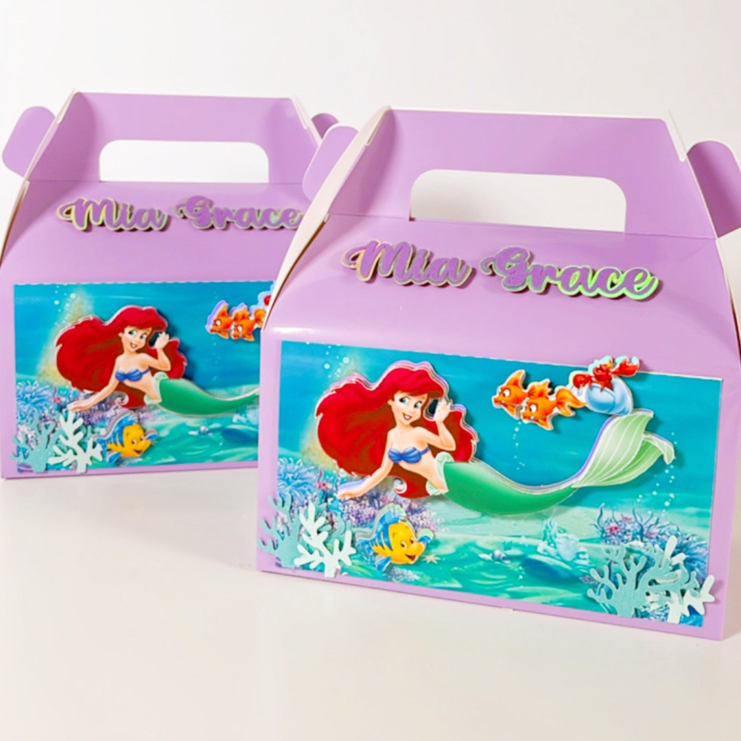 Lunch Box Th Little Mermaid, La Sirenita Birthday Party, La Sirenita ...