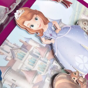 Princess Sofia Gable Box, Princess Sofia Birthday Party, Princess Sofia ...