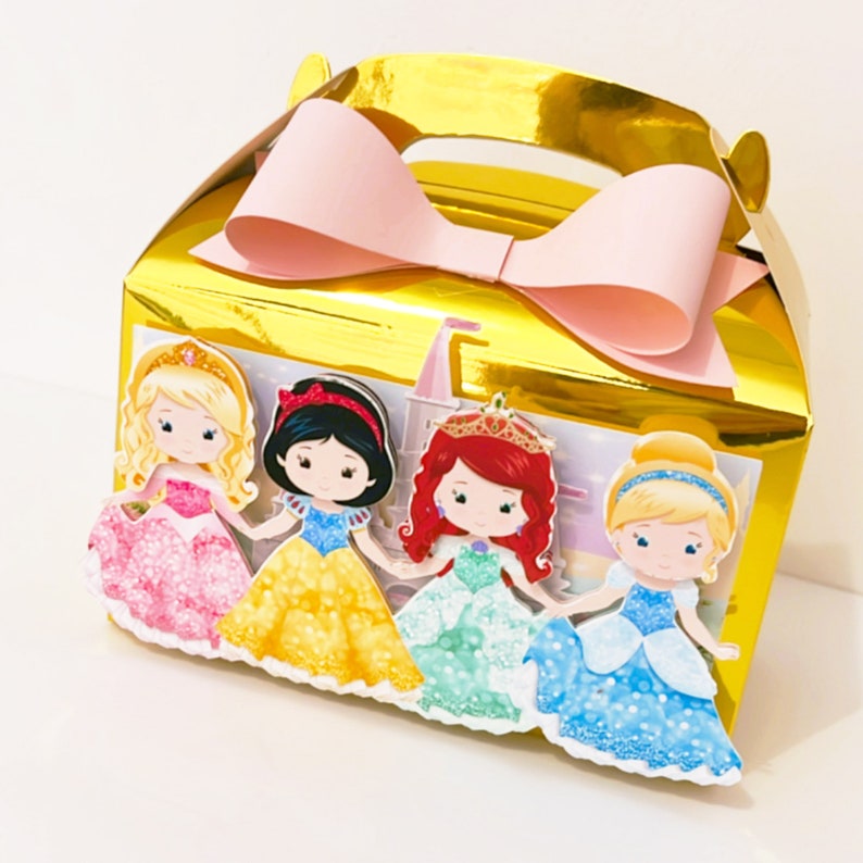 Princess Gable Box Princess Birthday Party Princess Favor - Etsy