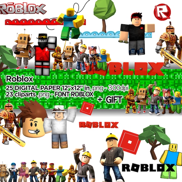 Roblox Printable - Etsy