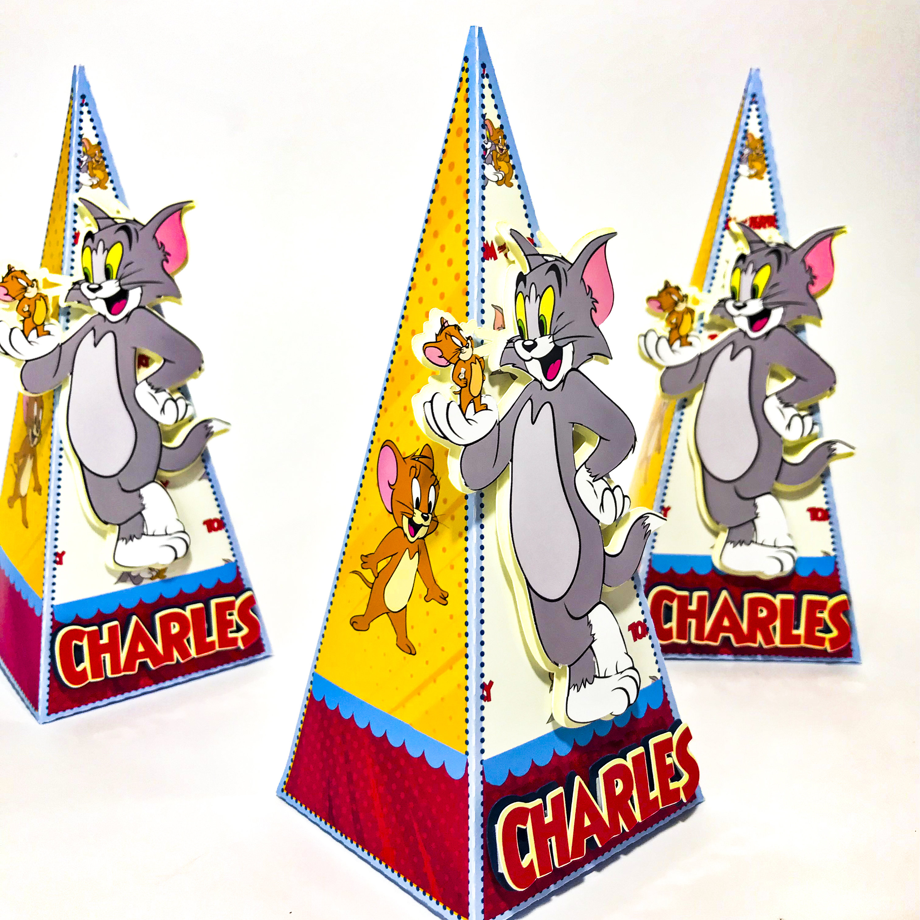 Tom And Jerry Tom Y Jerry Cake Topper Tom And Jerry Birthday Etsy