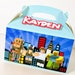 Gable Box Roblox, Roblox Birthday Party, Roblox Favor Boxes, Roblox ...