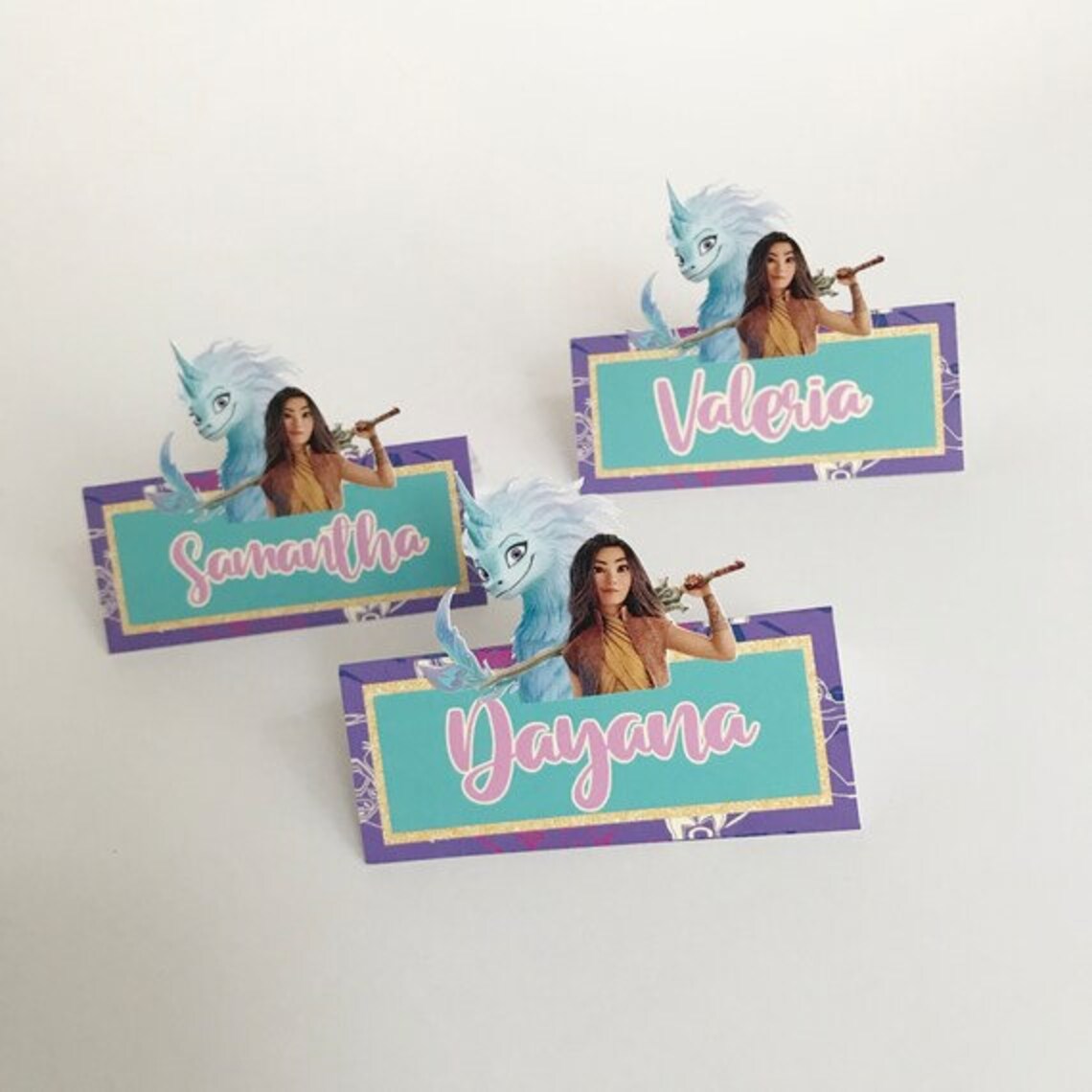 Raya Gable Box Raya Birthday Party Raya Favor Boxes Raya - Etsy