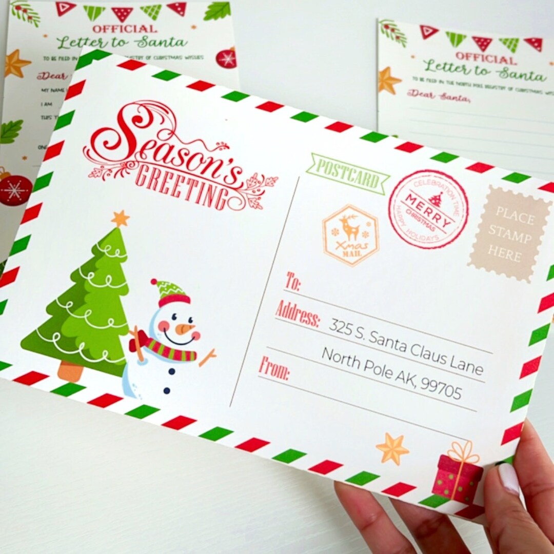 Letter to Santa, Christmas Wish List, Dear Santa Letter, Letter to ...