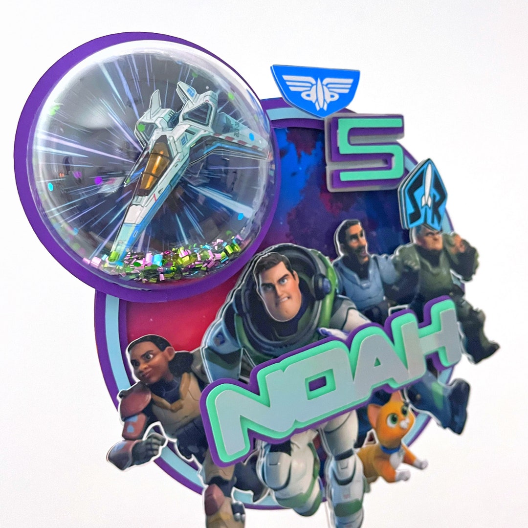 Buzz Lightyear Cake Topper, Buzz Lightyear Party Decorations, Cake ...