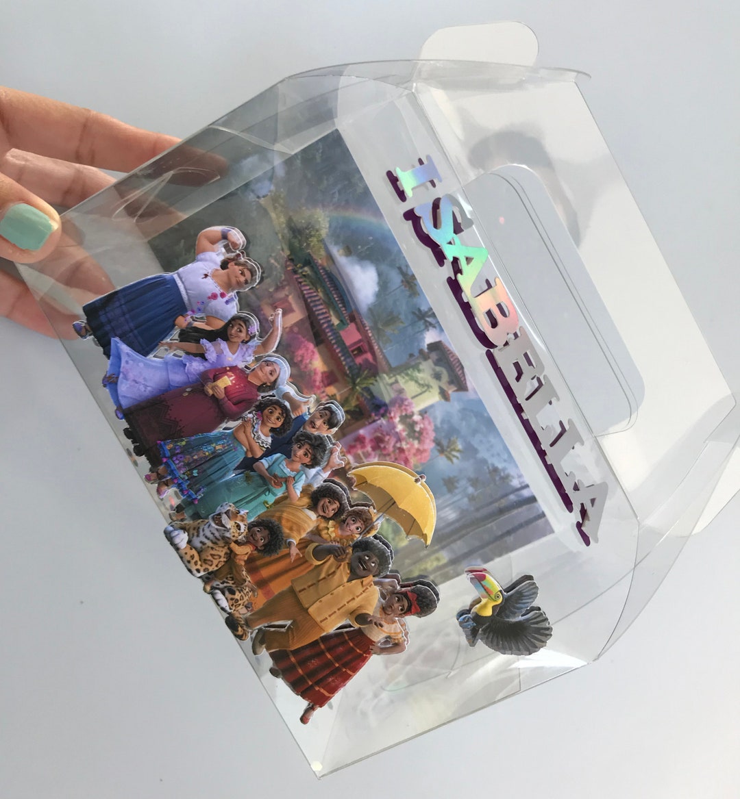 Encanto Gable Box Acetato, Encanto Birthday Party, Encanto Favor Boxes ...