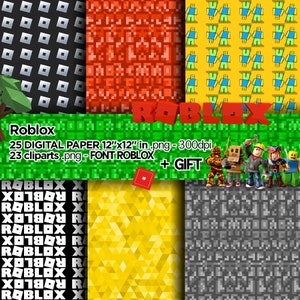 Roblox Digital Papers, Roblox Backgrounds, Roblox Papers, Scrapbook ...